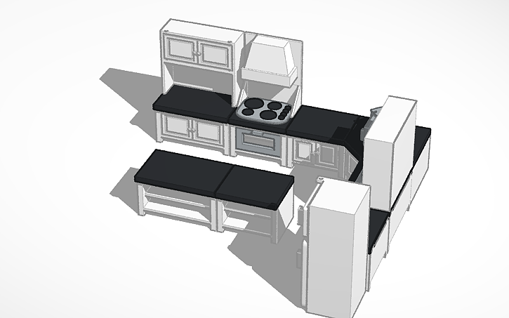 3D design Sylvanian Kitchen | Tinkercad