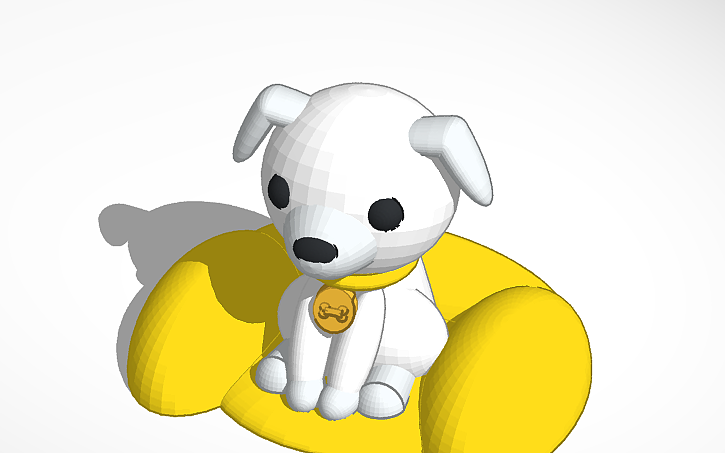 3D Design Puppy Tinkercad 3d-design-puppy-tinkercad