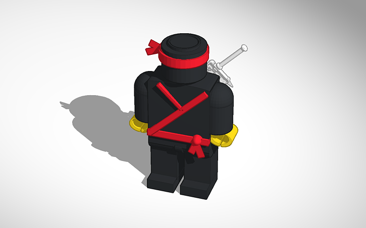 3D design lego ninja | Tinkercad