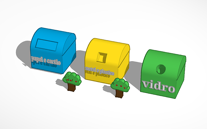 3D design EcoPontos | Tinkercad