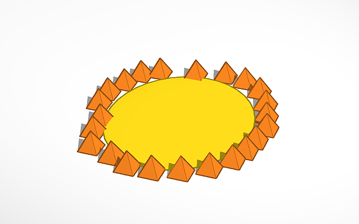 3D design the sun | Tinkercad