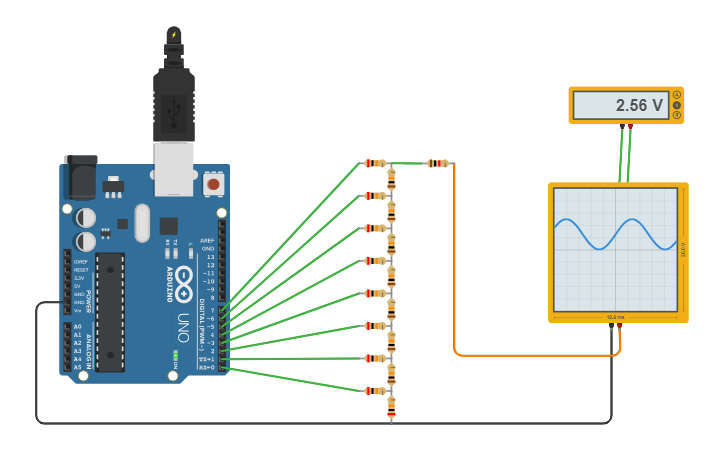 Circuit Design Dac R 2r Primer Tinkercad