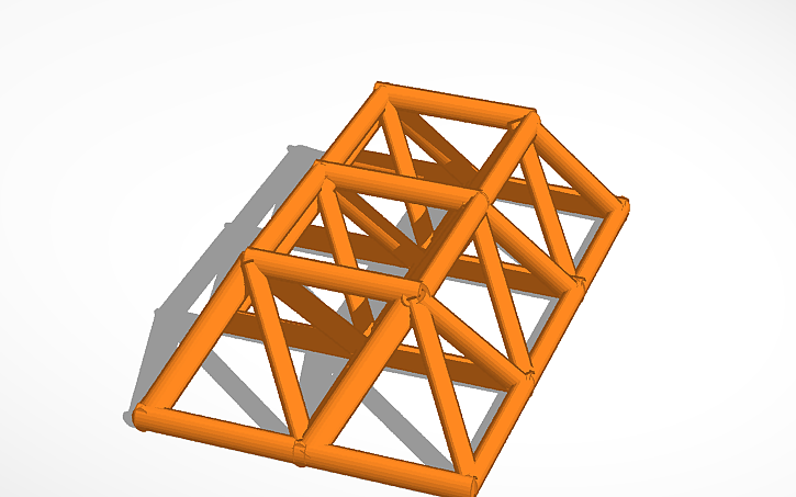 3d Design Estructura Triangular Tinkercad