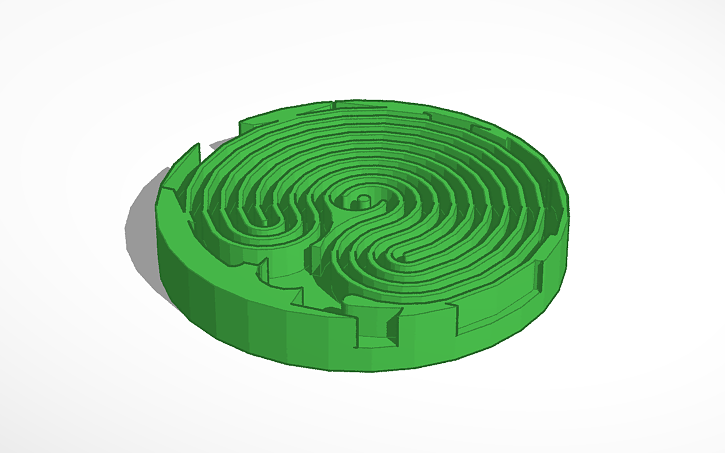 3D design Maze | Tinkercad