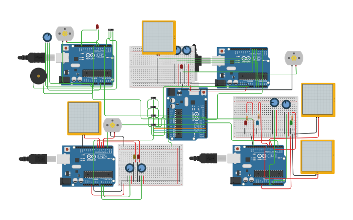 Circuit design Integrated Mini Project | Tinkercad