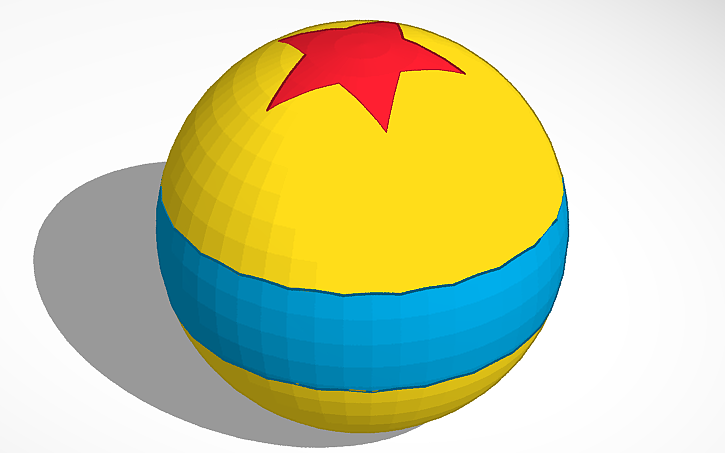 3D design Pixar Ball | Tinkercad