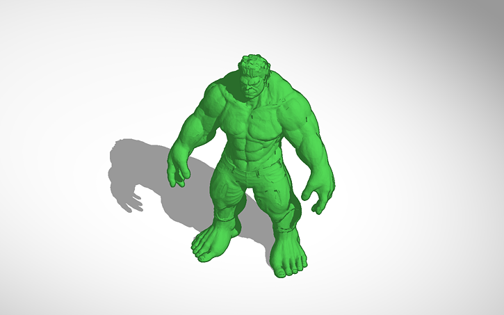 3D design Hulk smash! | Tinkercad