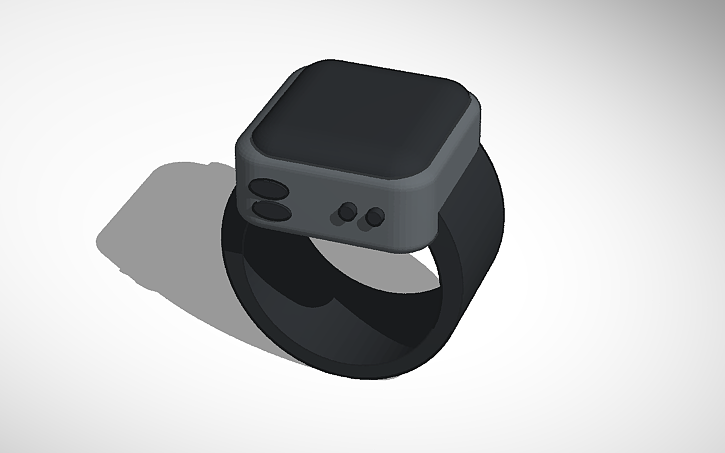 3D design APPLE WATCH | Tinkercad