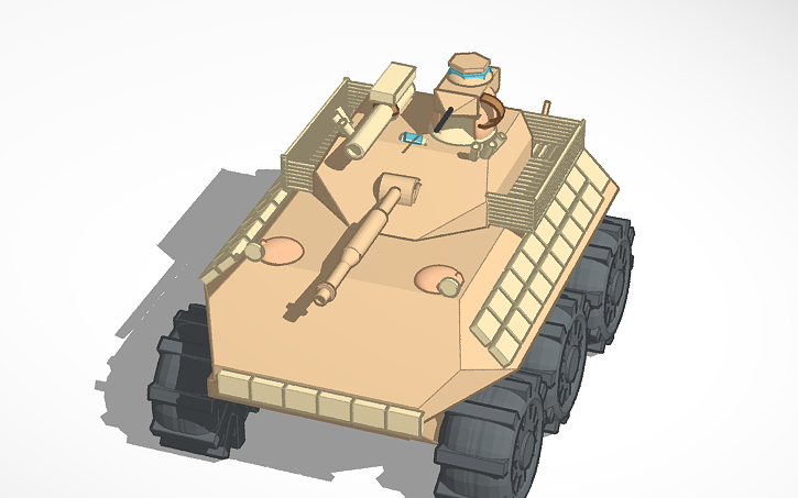 3D design LAV Military | Tinkercad