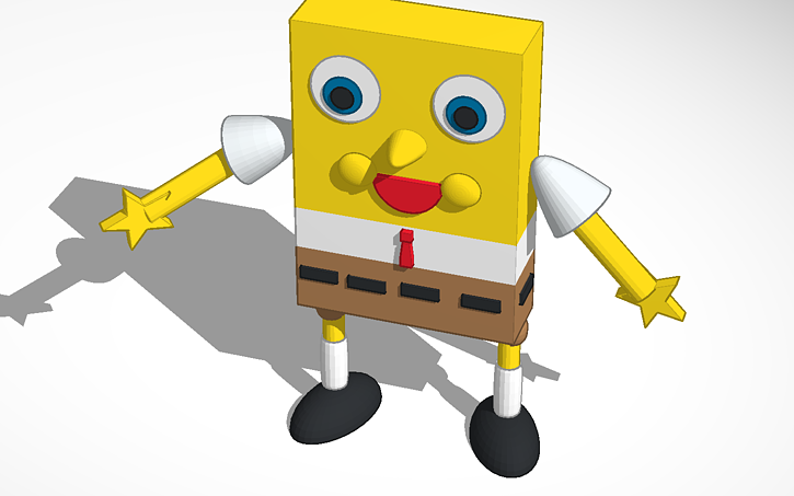 3D design Copy of Spongebob Squarepants | Tinkercad