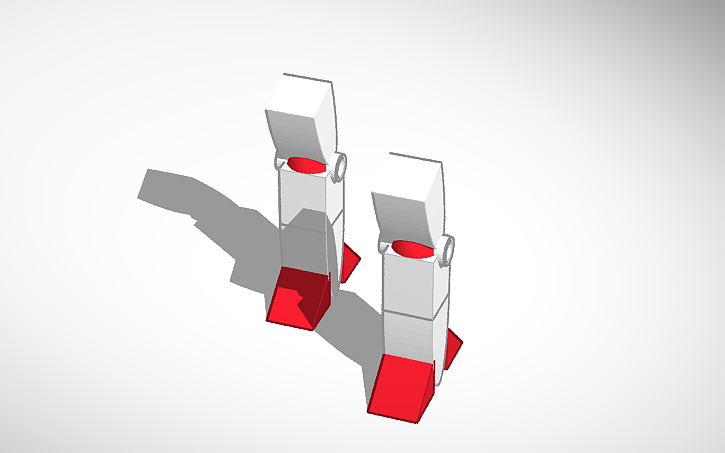 3D design robot legs | Tinkercad