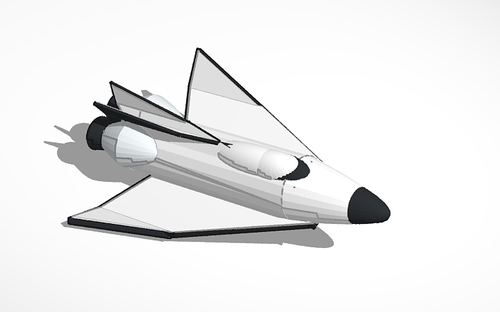 3D design space shuttle model x | Tinkercad
