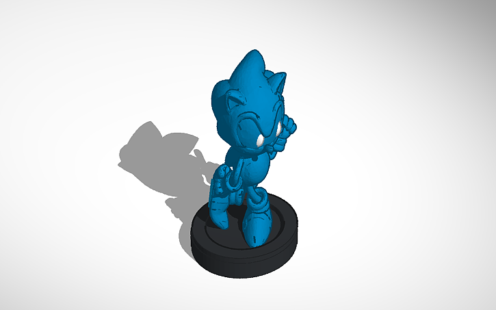 3D design SONIC | Tinkercad