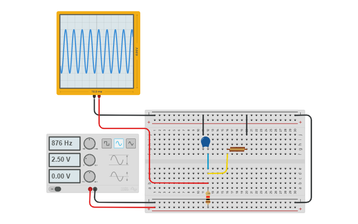 Circuit Design Parallel Rlc Circuit Tinkercad