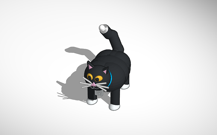 3d Design Tinker Cat Tinkercad