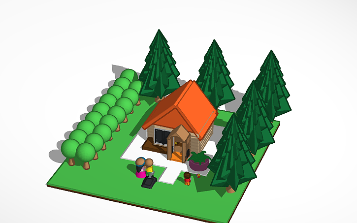 3D design Simple House | Tinkercad