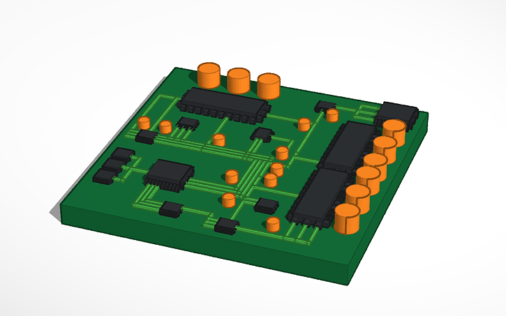 3d Design Circuits Tinkercad