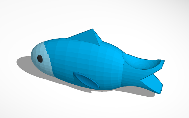 3D design Fish | Tinkercad