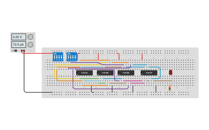 Circuit Design 4 1 Multiplexer Tinkercad