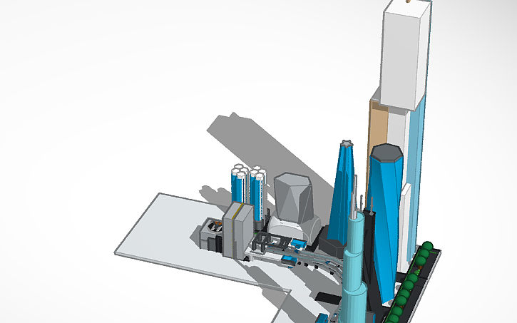 3D design Future City | Tinkercad