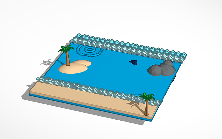 3D design Ocean | Tinkercad