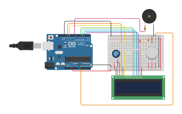 Circuit Design Iot Air Pollution Monitor Tinkercad
