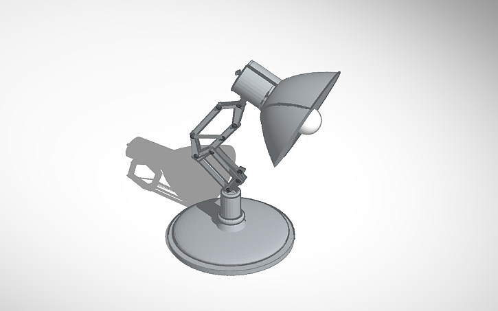 3D design Pixar lamp | Tinkercad