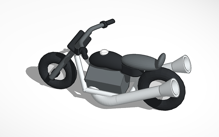3D design Motorcycle | Tinkercad
