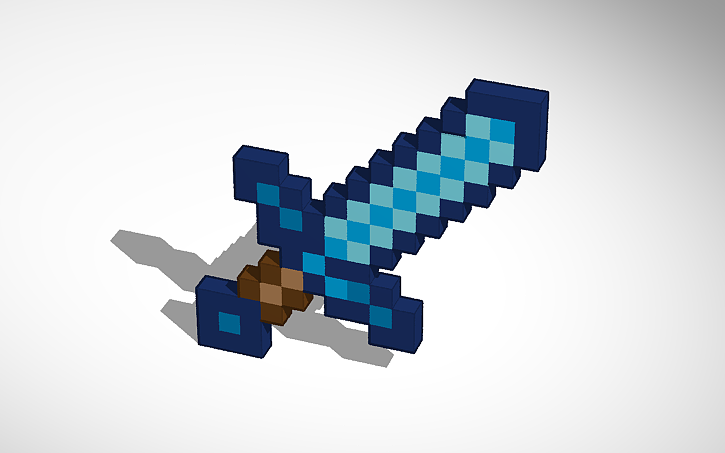 3D design Espada De Minecraft | Tinkercad