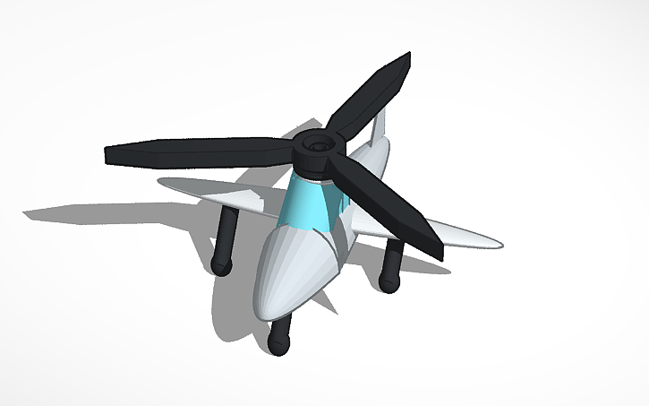 3D design Helicopter | Tinkercad