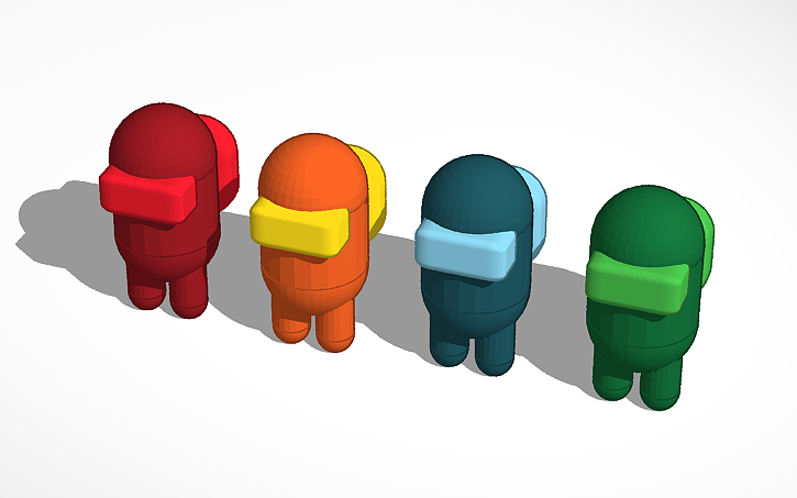3D design Among Us | Tinkercad