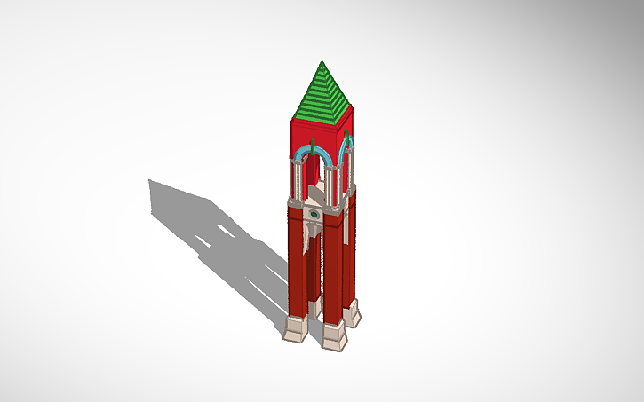 3D design Bell Tower | Tinkercad