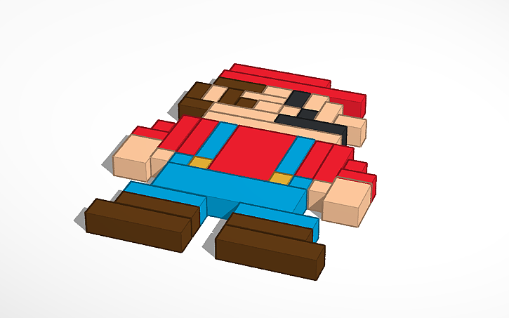 3D design Mario | Tinkercad
