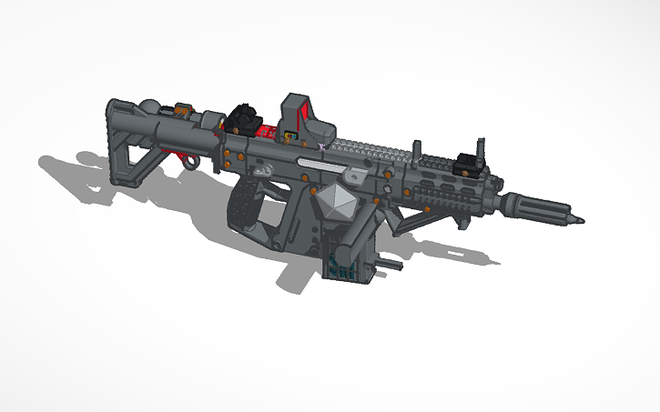 3D design arma | Tinkercad