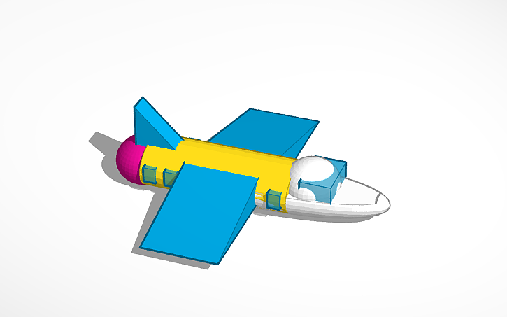 3D design Air Plane | Tinkercad