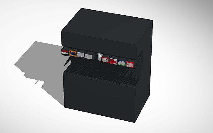 3D design Soda Machine | Tinkercad