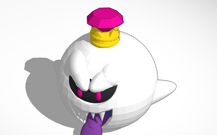 3D design king boo | Tinkercad