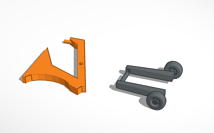 3D design Tile Plow 1:64 Scale | Tinkercad