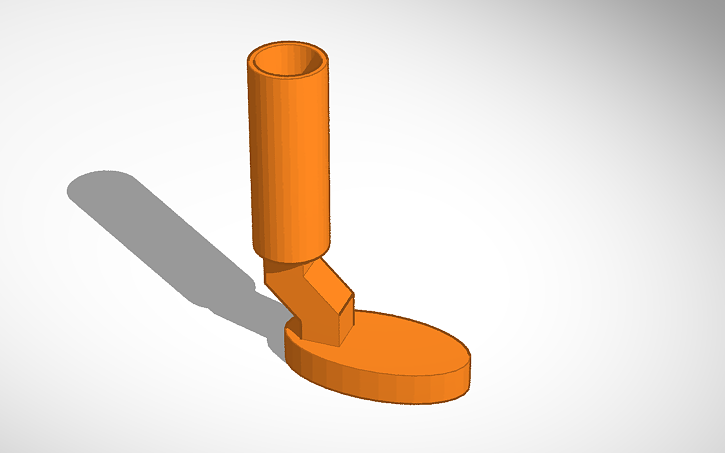 3D design Prosthetic leg model | Tinkercad