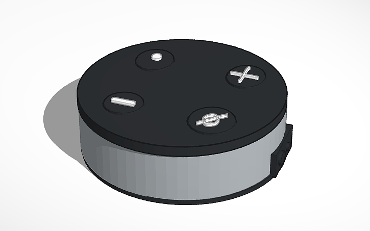 3d Design Echo Dot Alexa Tinkercad