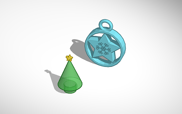 3D design Christmas Decorations | Tinkercad