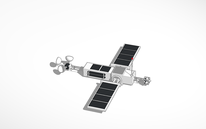 3D design Satellite | Tinkercad