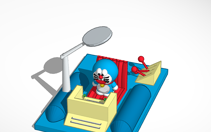 3D design Time machine doraemon | Tinkercad