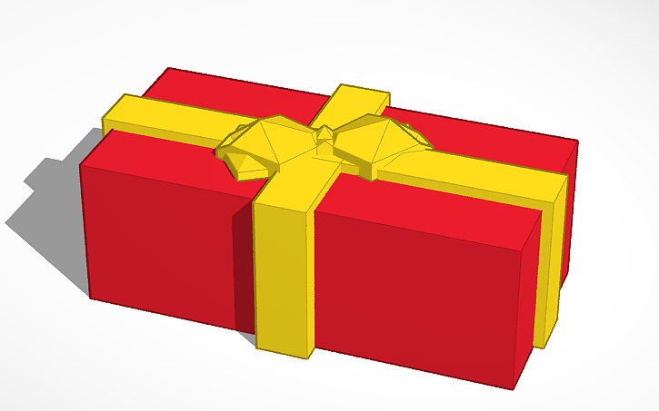 3D design Christmas Present! - Free Download! | Tinkercad