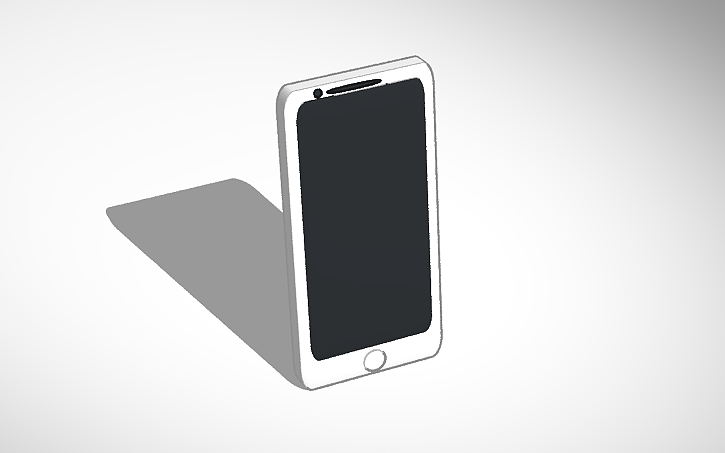 3D design cell phone | Tinkercad