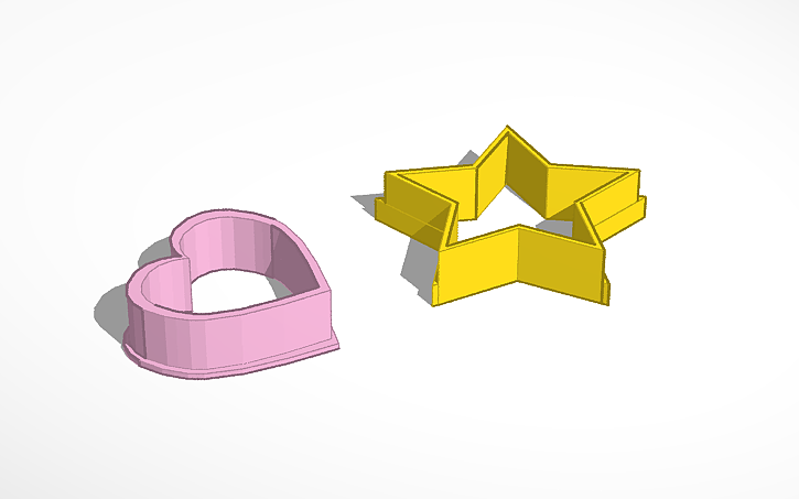 3D design Cookie cutters | Tinkercad