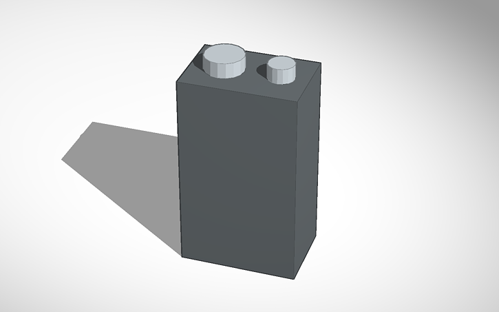 3D design 9v Battery Dummy (48.5 x 26.5 x 17.5 mm) | Tinkercad