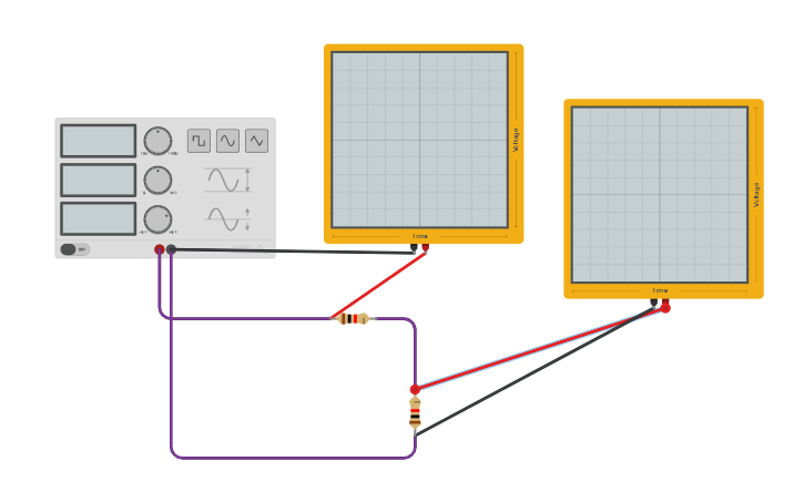Circuit design Oscilloscopio | Tinkercad