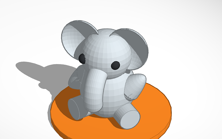 3D design Elephants | Tinkercad