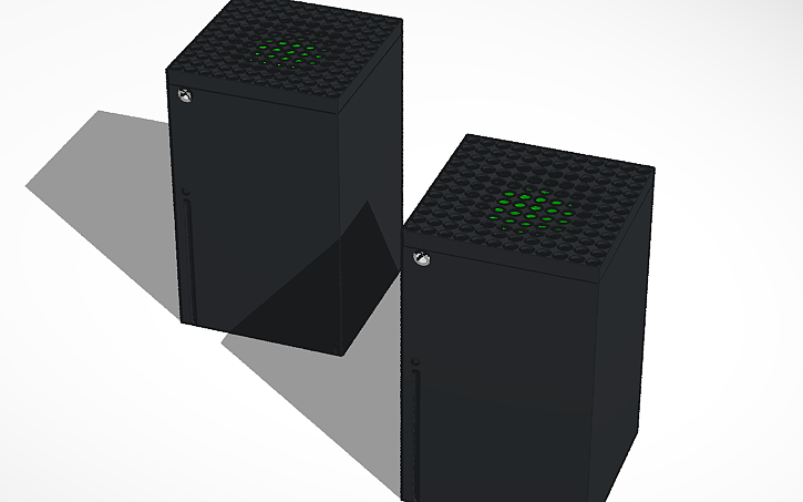 3D design Xbox Series X | Tinkercad